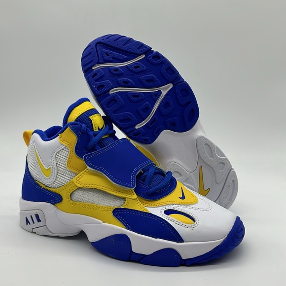 Nike | Shoes | New Nike Air Max Speed Turf Gs Blueyellowwhite Sneakers ...